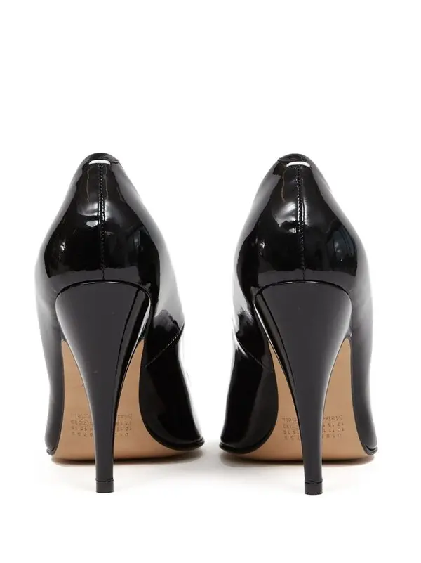 MAISON MARGIELA Tabi Patent Pumps - Black