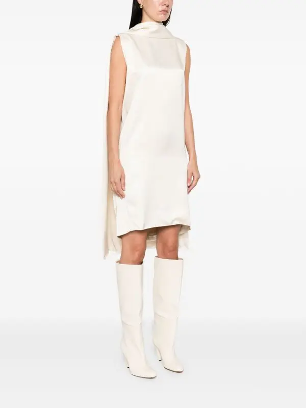 TOTEME Cocoon Scarf Dress - Beige