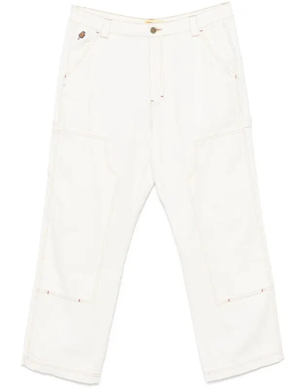 ICECREAM Canvas Carpenter Trousers - Beige