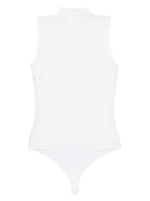 Wolford High-neck Sleeveless Bodysuit - White
