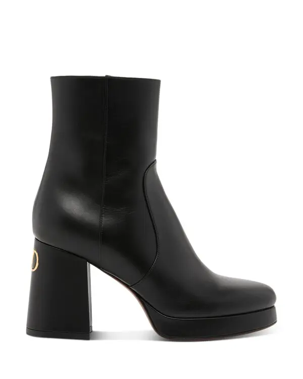 Valentino Garavani Platform Leather Boots