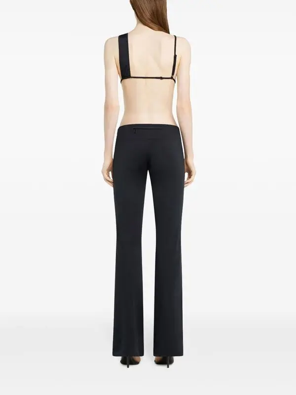 COURREGES Nylon Scuba Trousers - Black