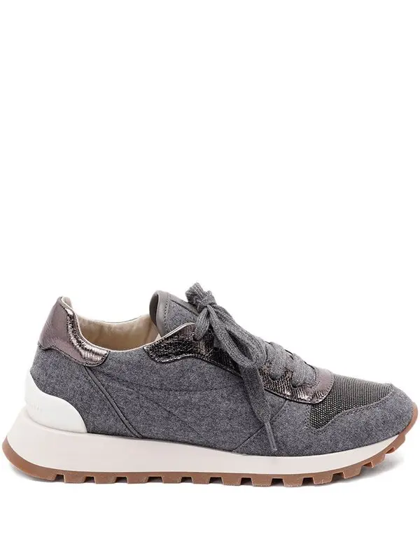Brunello Cucinelli Wool Sneakers