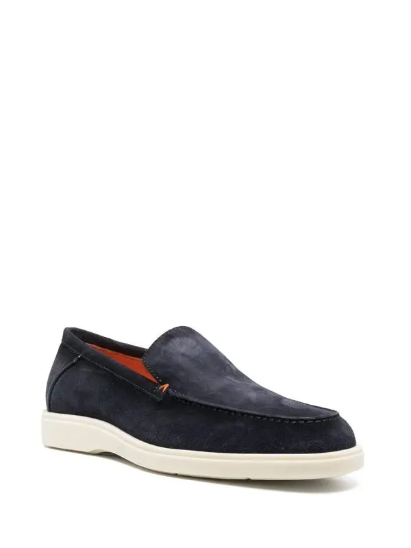 Santoni Botanist Moccasin - Blue