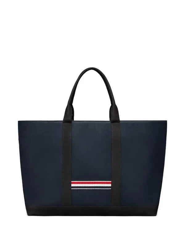 Thom Browne Tool Medium Leather Tote - Blue