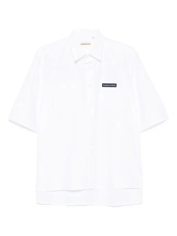 NAMACHEKO Guard Shirt With Short Sleeves - White