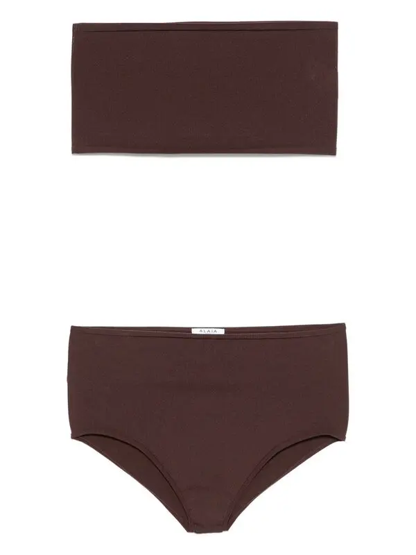 Alaïa Lingerie Set - Brown