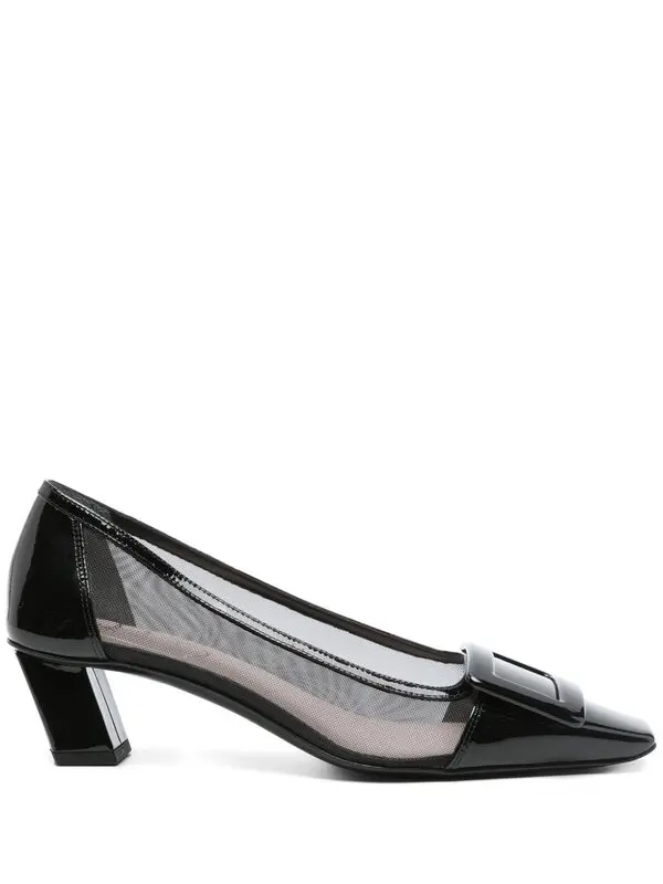 ROGER VIVIER Belle Vivier Net Pumps