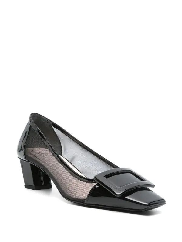 ROGER VIVIER Belle Vivier Net Pumps