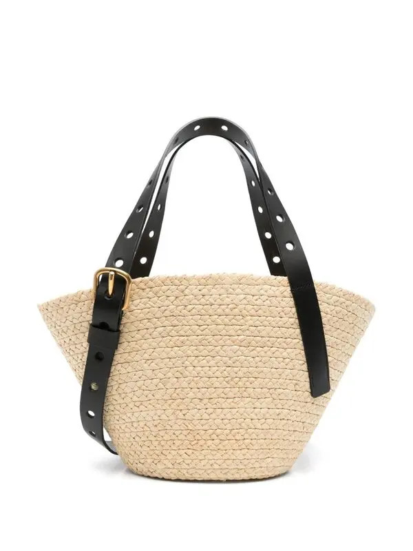 Loewe Basket Small Raffia Tote