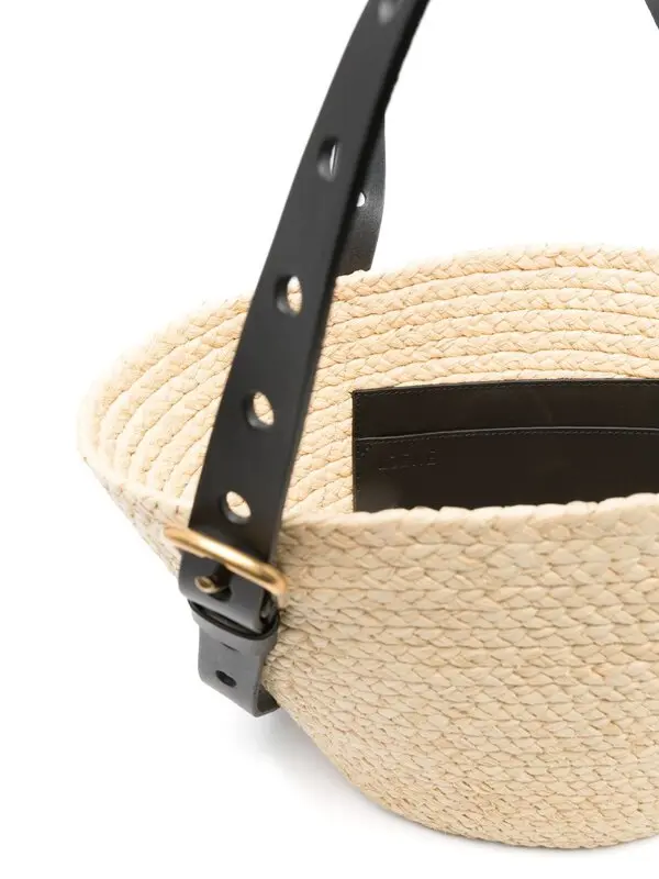 Loewe Basket Small Raffia Tote