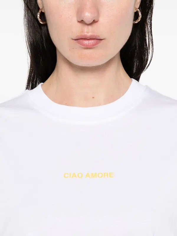 Giada Benincasa Text Print T-shirt