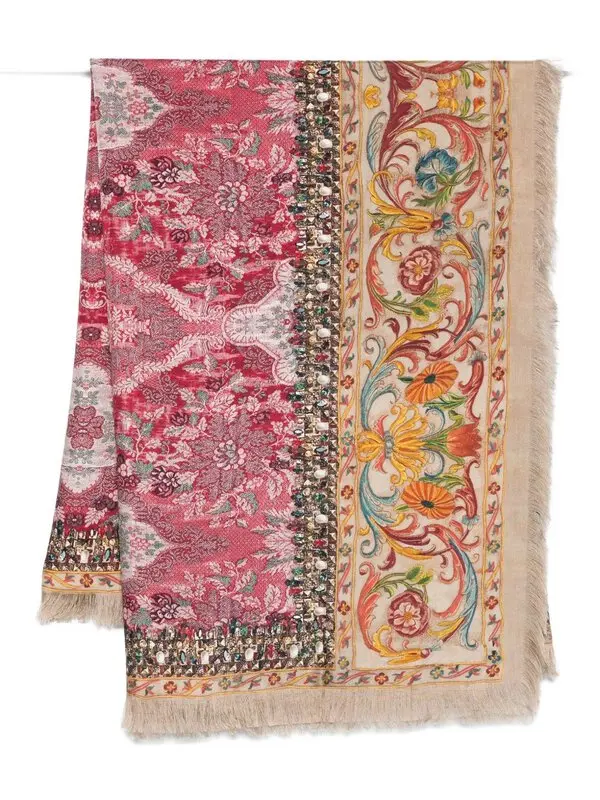 PIERRE-LOUIS MASCIA Printed Silk Scarf - Multi