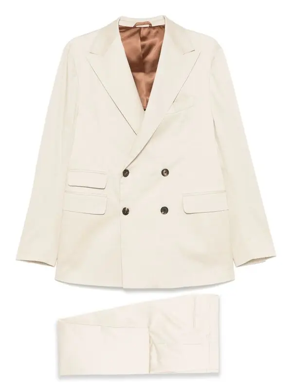 DOPPIAA Aaradeo Blazer And Aantioco Trousers - Beige