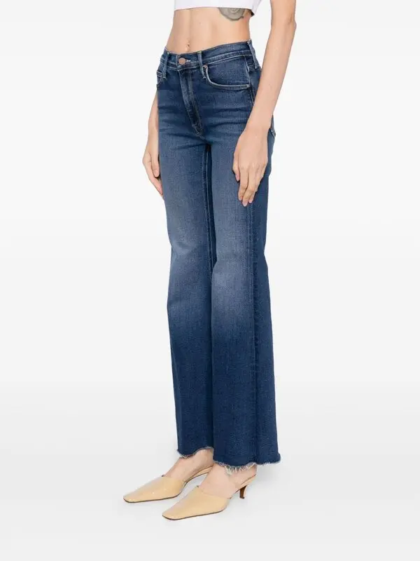 MOTHER Lil Doozy Fray Denim Jeans