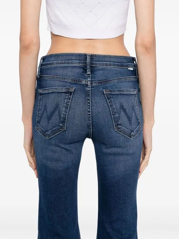 MOTHER Lil Doozy Fray Denim Jeans
