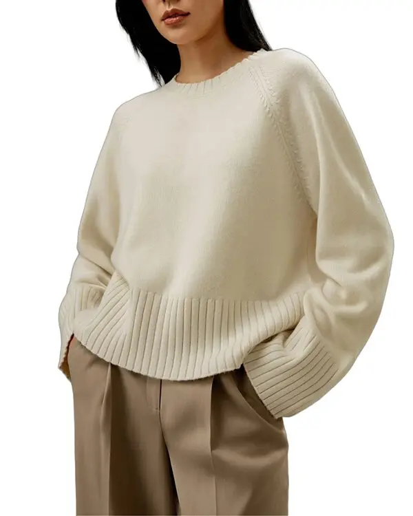 Lilysilk Oversized Wool-blend Sweater