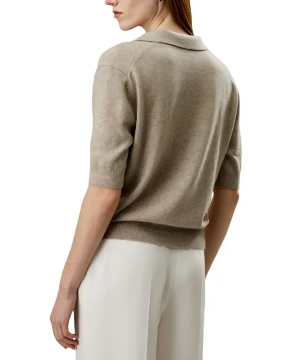 Lilysilk Baby Cashmere Polo Sweater