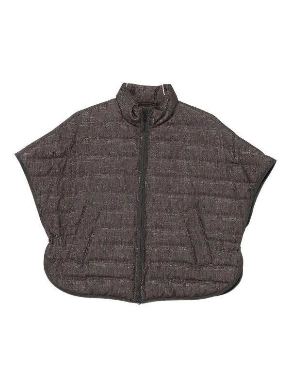 Brunello Cucinelli Short-sleeved Down Jacket
