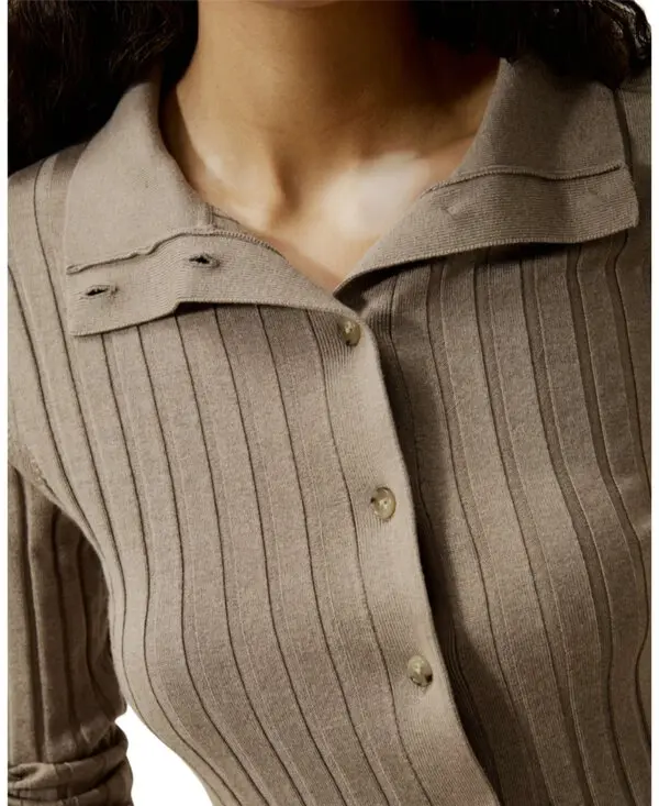 Lilysilk Ribbed Silk-cashmere Blend Cardigan