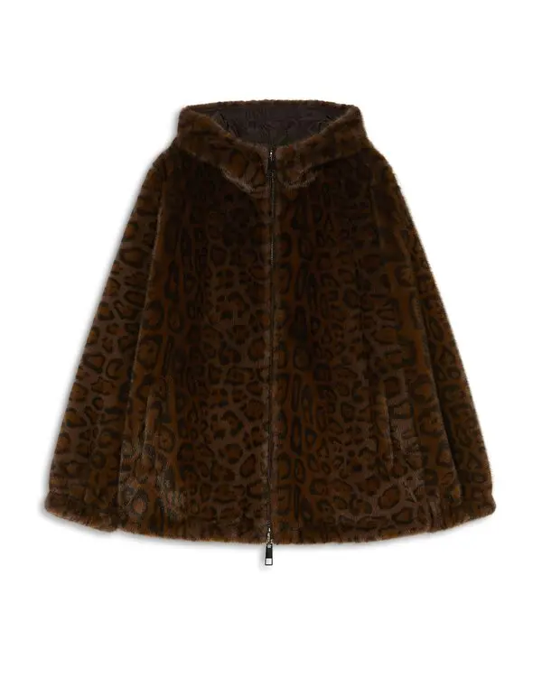 Marina Rinaldi King Faux Fur Jacket