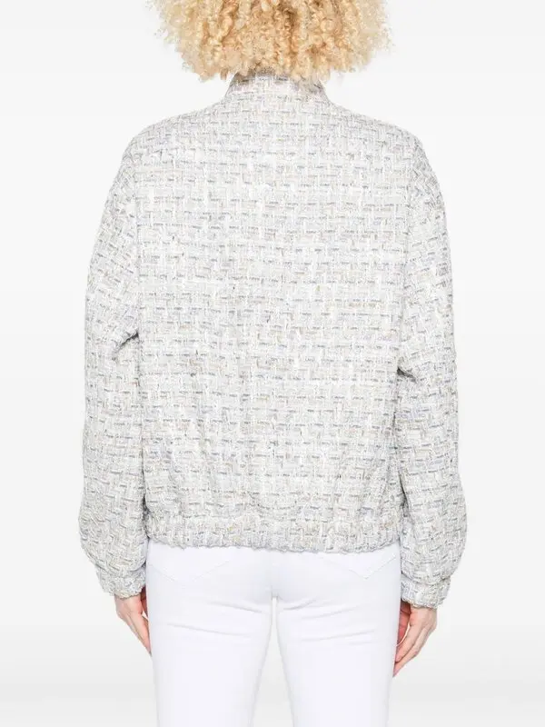 IRO PARIS Noemy Cotton Jacket - Silver