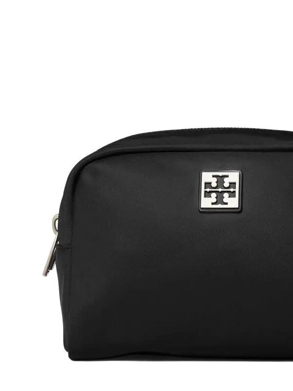 Tory Burch Virginia Nylon Cosmetic Case - Black