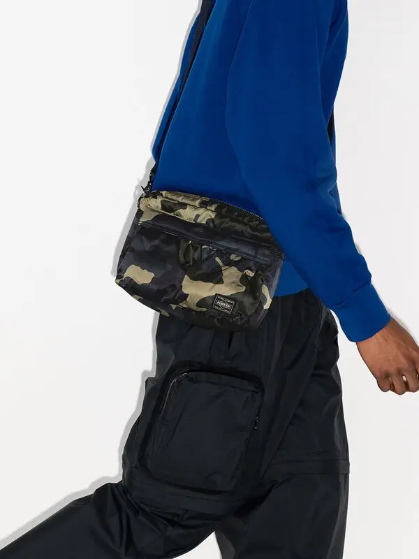 PORTER Counter Shade Nylon Crossbody Bag - Multi