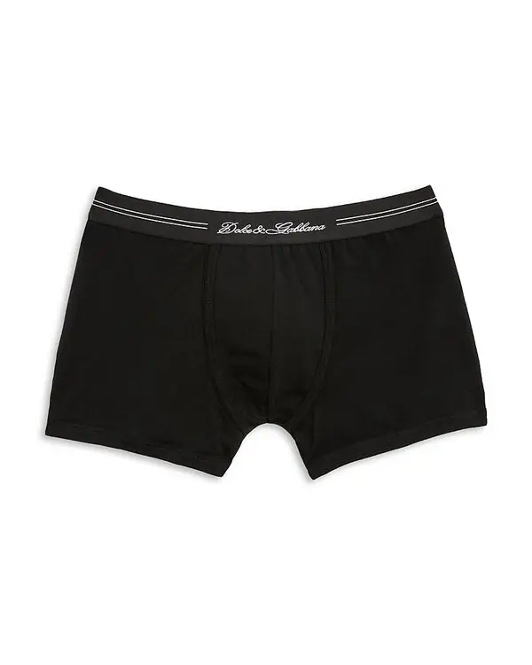 Dolce & Gabbana Stretch Jersey Boxers - Black