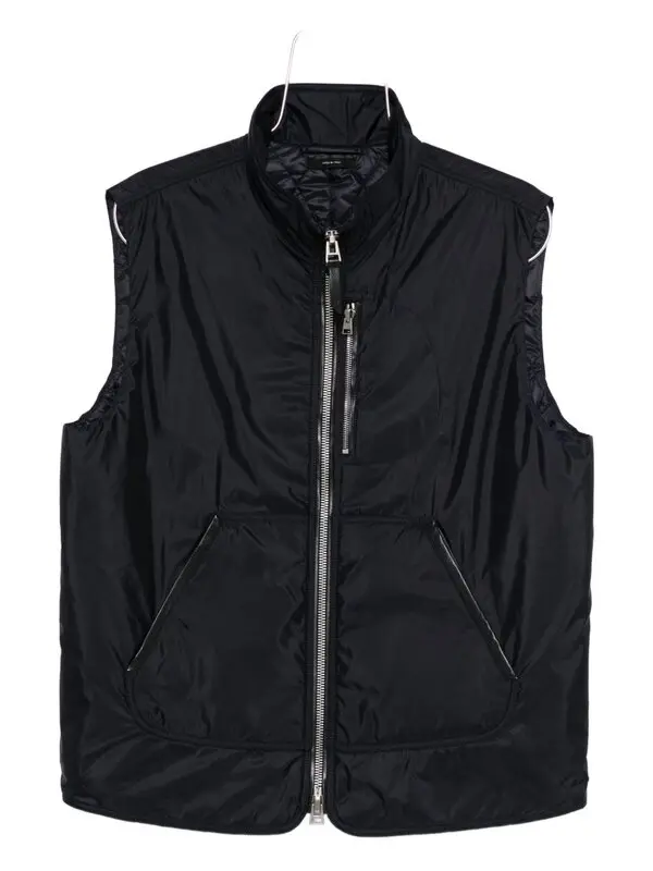 TOM FORD Satin Zipped Vest