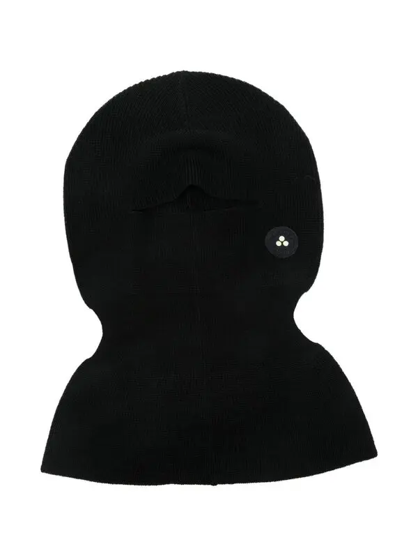 LEMAIRE Wool Blend Balaclava - Black