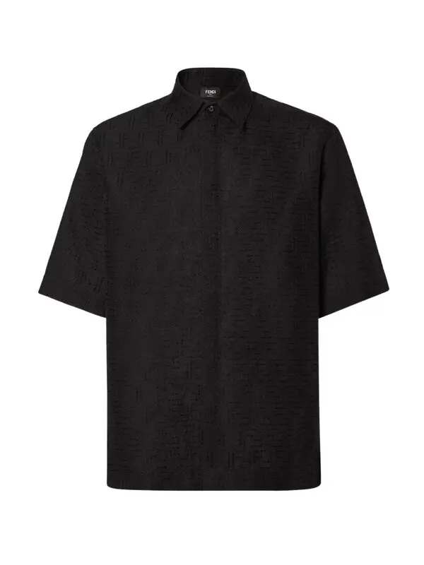 Fendi Ff Jacquard Shirt