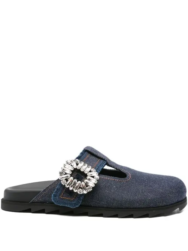ROGER VIVIER Slidy Viv Slippers
