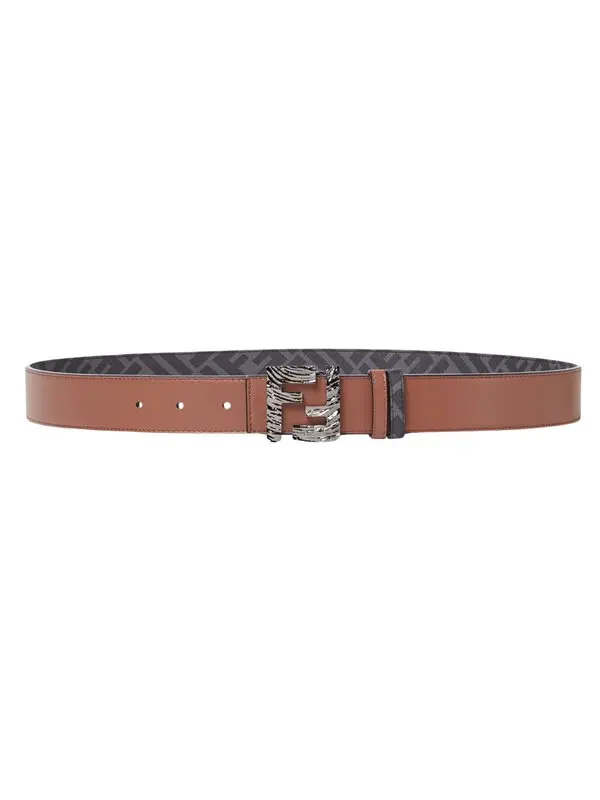 Fendi Reversible Belt - Brown