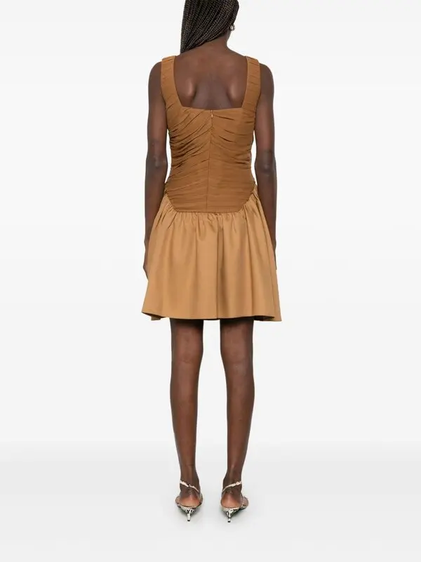 ABADIA Kaya Dress - Brown