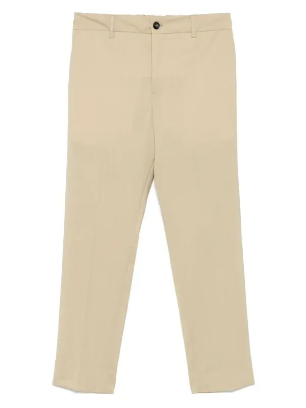 BE ABLE Cotton Trousers - Beige