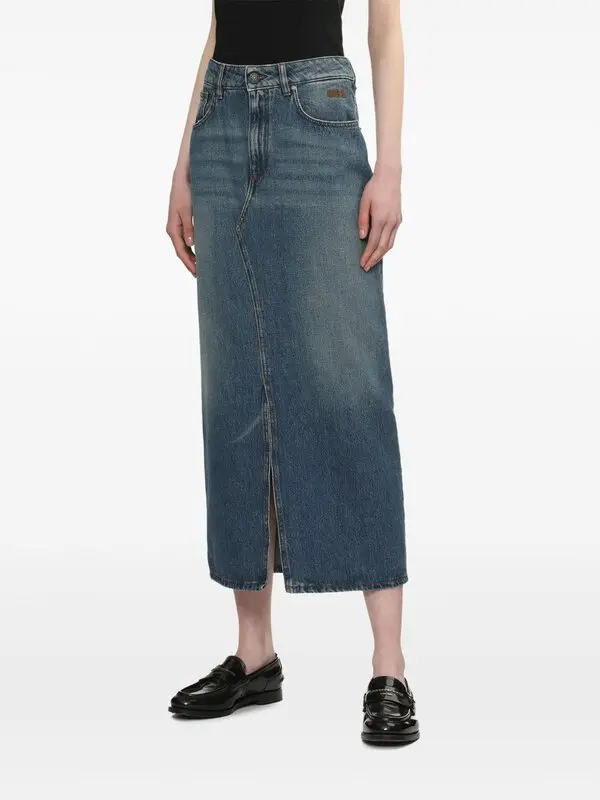MSGM Denim Skirt