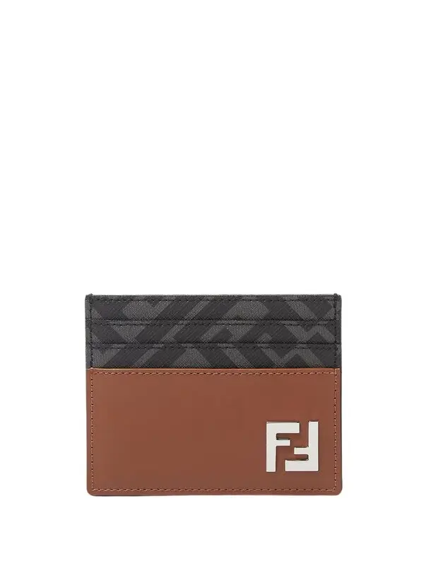 Fendi Squared Card Holder - Multi