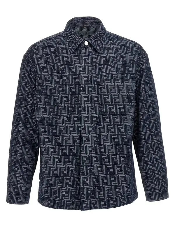 Fendi Ff Jacquard Overshirt