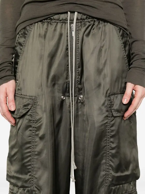 Rick Owens Carco Drawstring Trousers - Green