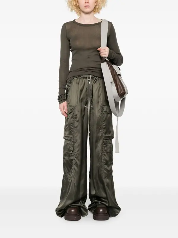 Rick Owens Carco Drawstring Trousers - Green