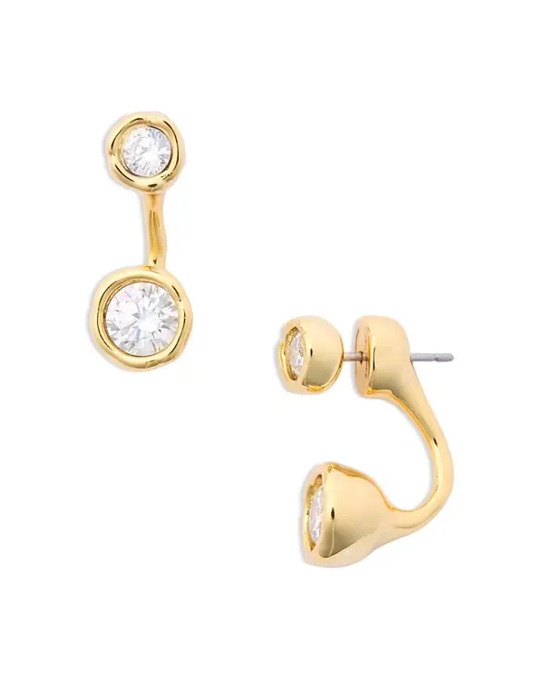 Alexis Bittar Asterales Double Stud Earrings - Gold