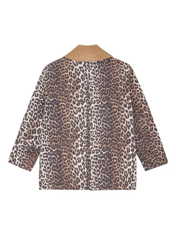 GANNI Cotton Blend Jacket