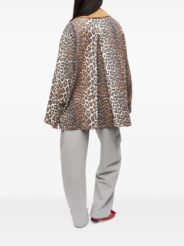 GANNI Cotton Blend Jacket
