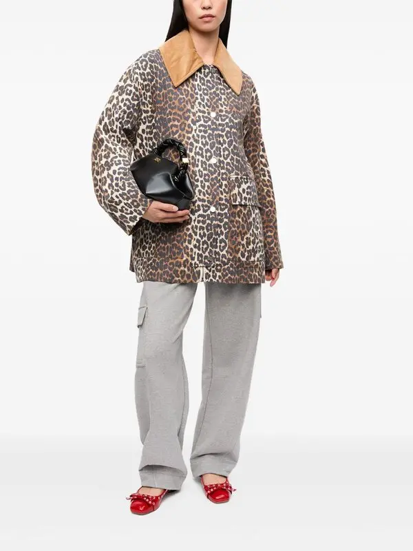 GANNI Cotton Blend Jacket