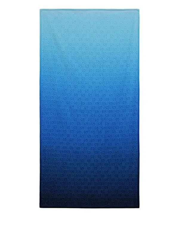 Gucci Cotton Beach Towel - Blue