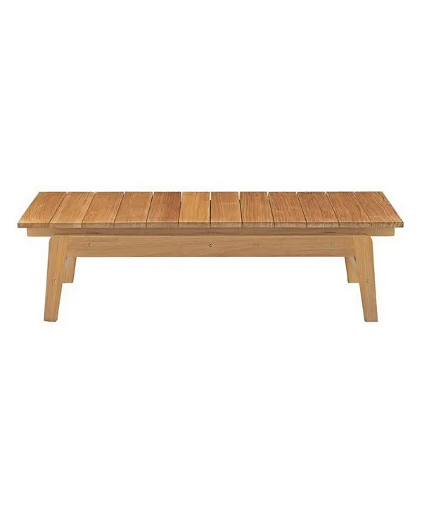 MODWAY Bayport Outdoor Patio Teak Coffee Table