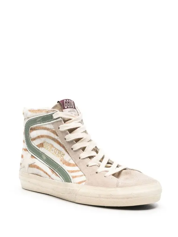 GOLDEN GOOSE Slide Classic Leather Sneakers