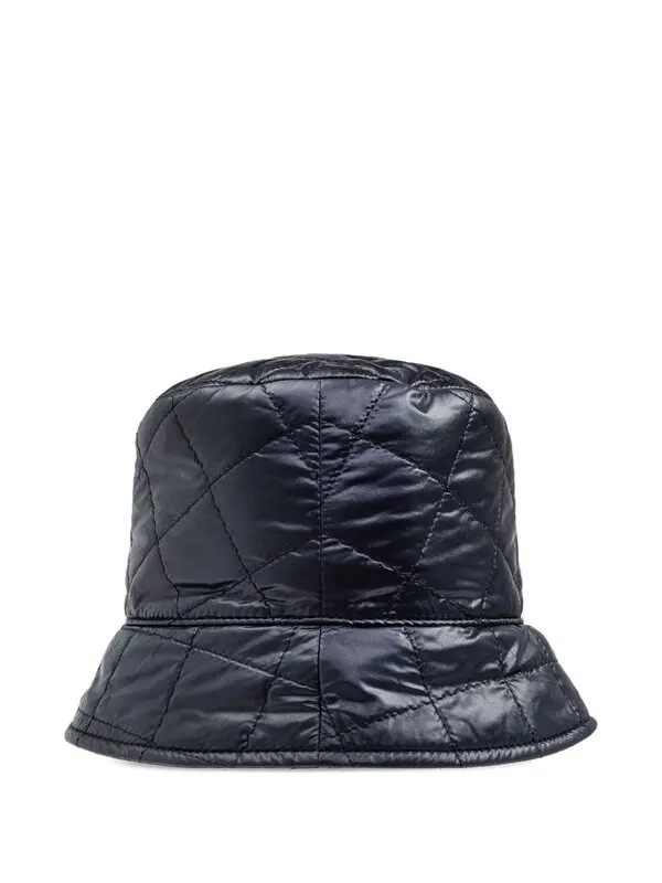 Moncler Logo Nylon Bucket Hat - Blue