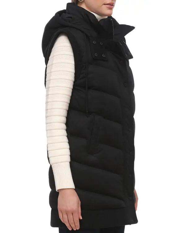 Bagatelle Long Hooded Puffer Vest